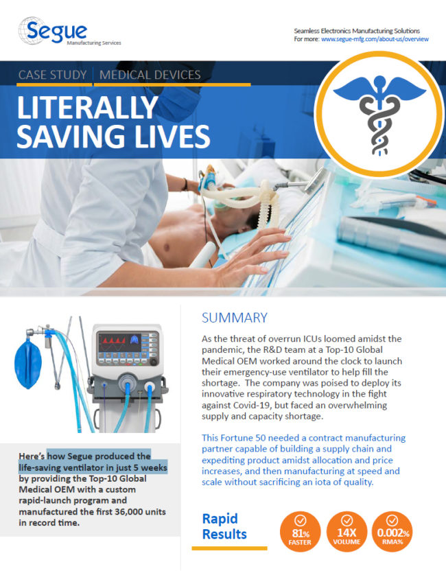 1 | Segue Medical Devices - Case Study - Rapid-Launch